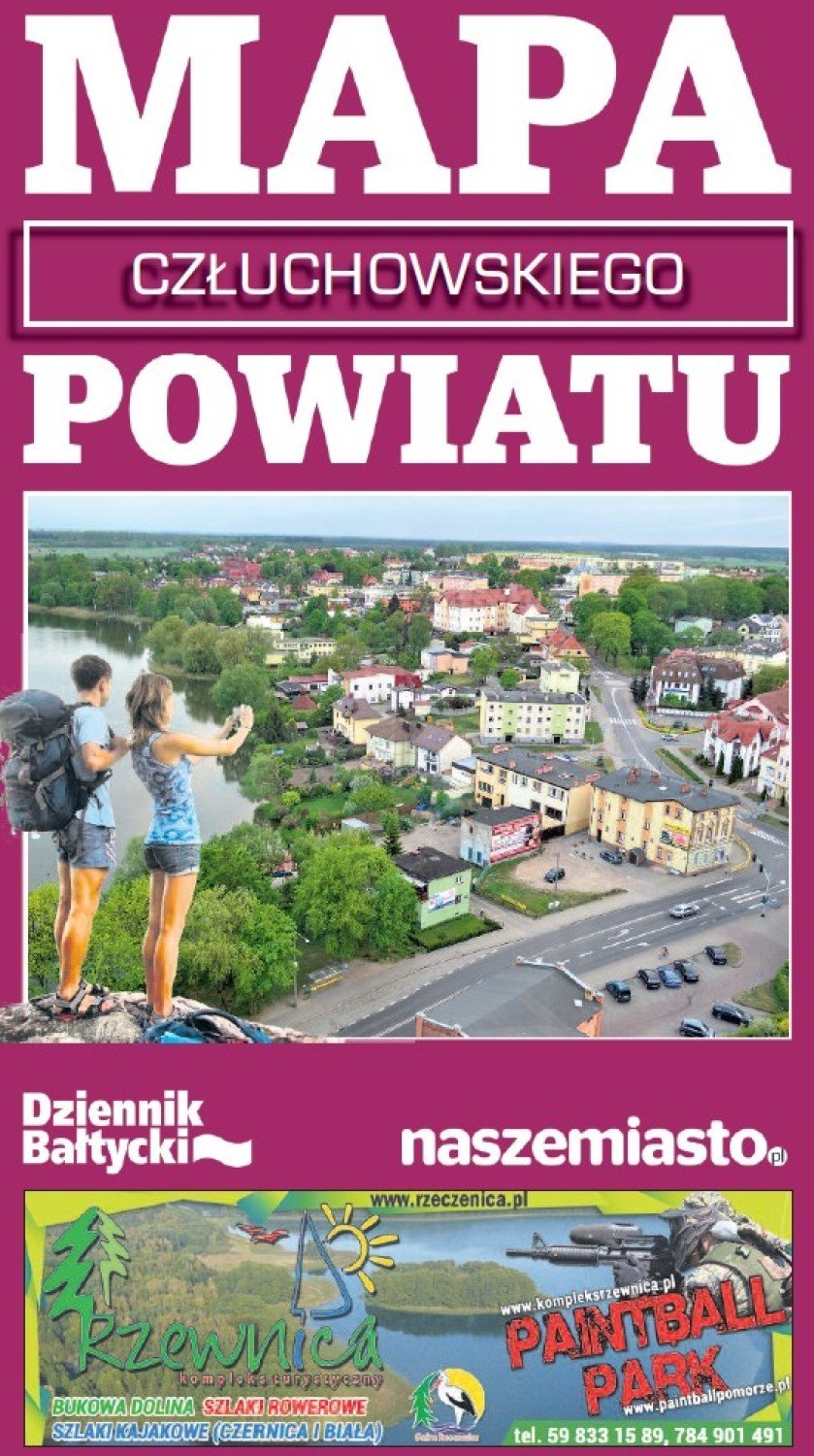 Nie przegap! Mapa powiatu człuchowskiego - w piątek z Dziennikiem ...