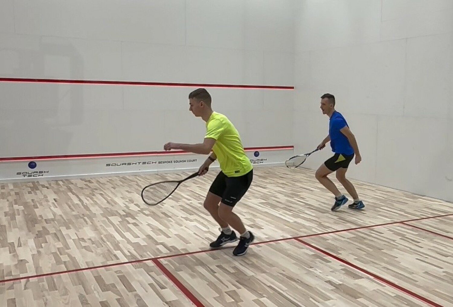 Turniej squasha o Puchar Burmistrza Kamieńska. W hali sportowej ...