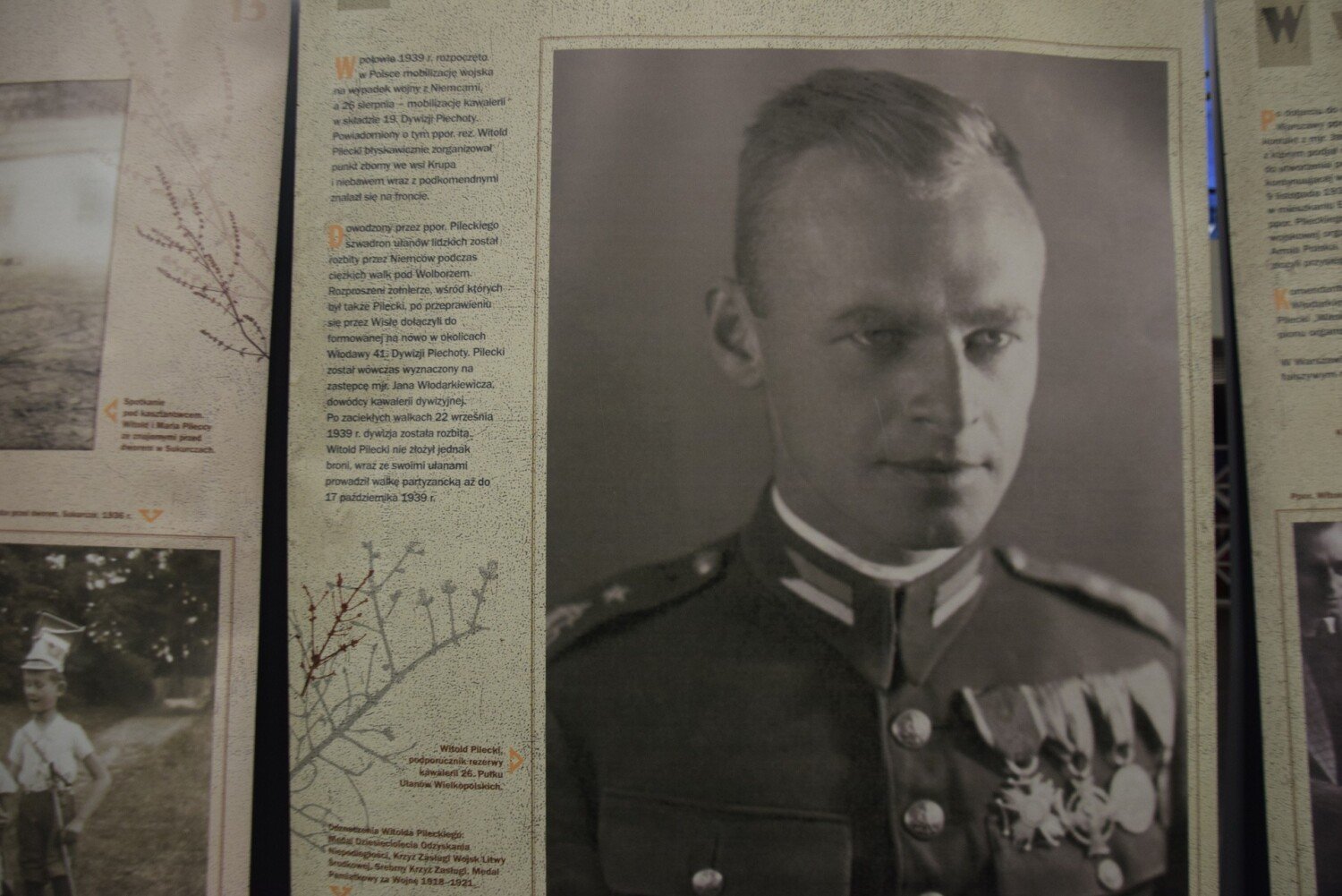Rotmistrz Witold Pilecki - żołnierz wyklęty? Wystawa w Tychach ...