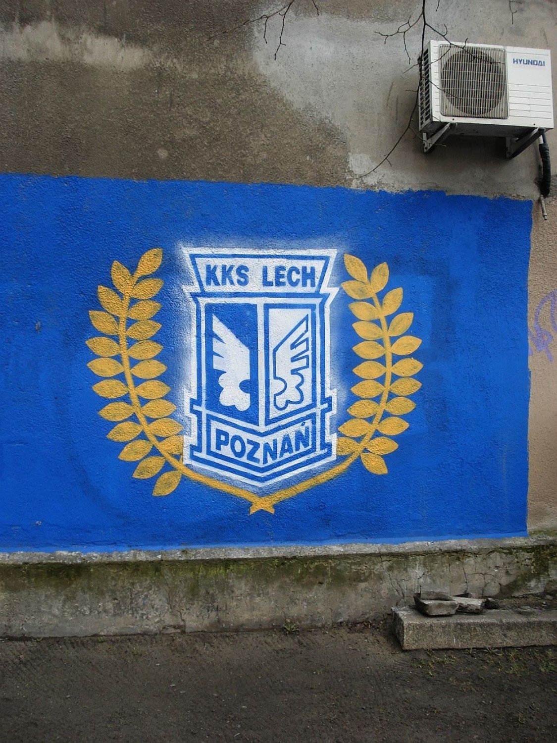 Graffiti Lech Poznań - Nowy malunek na Jeżycach. Jak Wam się podoba ...
