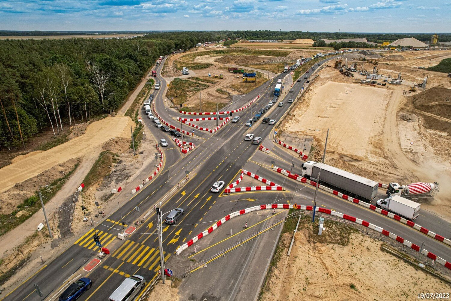 Droga S7 Płońsk - Czosnów. Kierowcy czekają na lepszy dojazd do ...