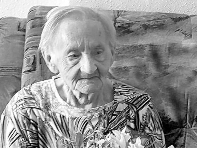 Nie żyje najstarsza mieszkanka Kalet. Maria Mnich zmarła w wieku 98 lat ...