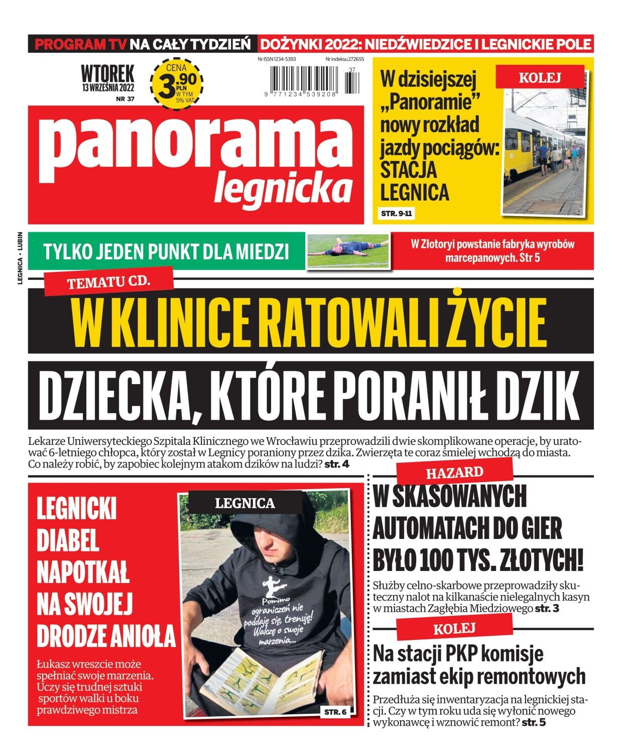 Panorama Legnicka z nowym rozkładem jazdy PKP - już w kioskach ...