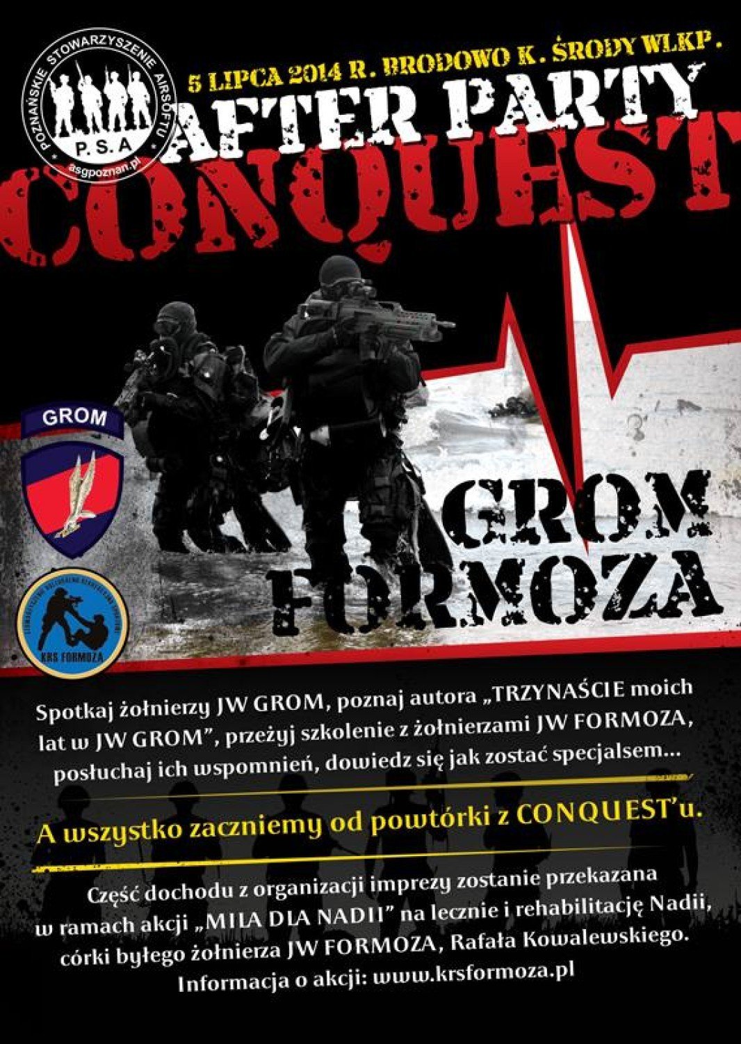 Conquest After Party: Spotkaj się z żołnierzami Gromu i Formozy ...