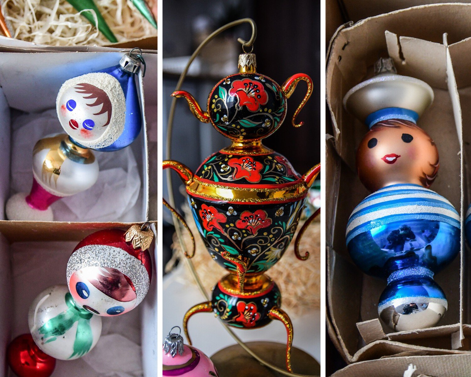 Bombki z PRL wracają do łask - zdjęcia, ceny. Starych choinkowych ozdób ...
